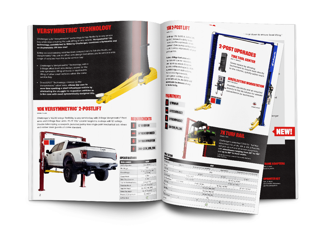 4-Post Car Lifts | Challenger Lifts